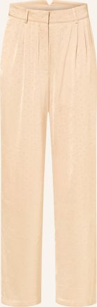 BA&SH Ba&Sh Marlenehose Deloy Mit Schmucksteinen beige