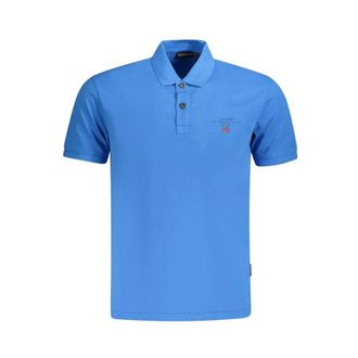 Napapijri Homme, Tops, Bleu, Taille: XL Polo &agrave; Manches Courtes