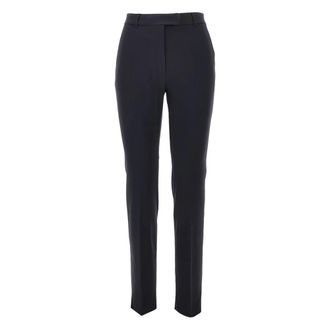 Max Mara Femme, Pantalons, Bleu, Taille: 42 FR Slim-fit Pantalons