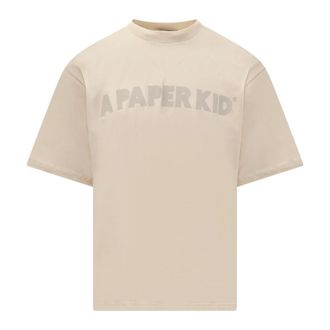 A Paper Kid T-Shirts - - Tops - Herren - Beige - XL