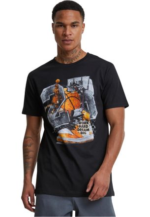 Mister Tee Herren T-Shirt Vintage Ballin Tee Black XXL