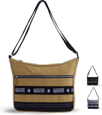 Coronel Tapiocca Damen Umh&auml;ngetasche Schultertasche Schulterriemen Rei&szlig;verschluss Handtasche Crossbody Bag Damen Umh&auml;ngetasche Mode Crossbody Schultertasche Schultergu