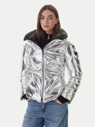 Pinko Winterjacke 106019 A2ZD I17 Silberfarben Regular Fit