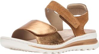 Ara Femme Tampa Sandale, Whisky, 37 EU