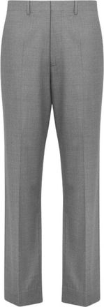 Moschino Homme, Pantalons, Gris, Taille: S Pantalon en toile de laine