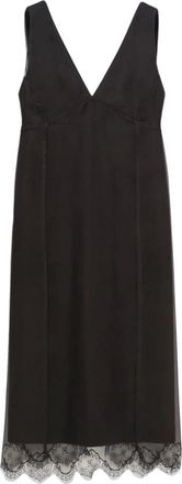 Carven Robe lingerie superpos&eacute;e - Femme - Robes - Noir - Taille: 40 FR