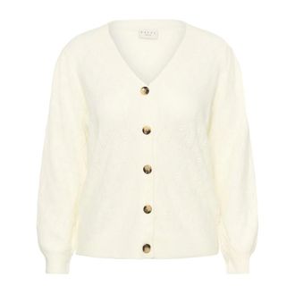 Kaffe Curve Femme, Pulls, Blanc, Taille: 40 FR Cardigans