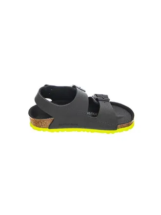 Birkenstock Logo-Detailed Synthetic Sandals - Black