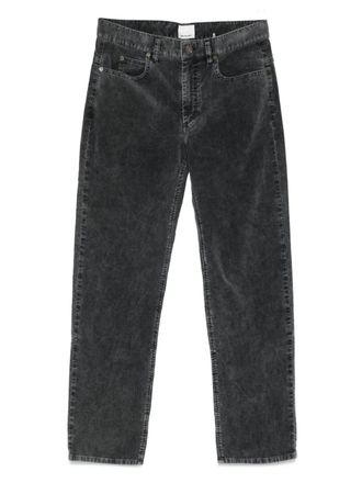 Isabel Marant pantalon à patch logo - Noir