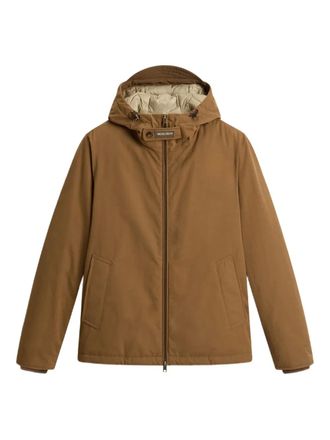 Woolrich Gefütterte Kapuzenjacke - Braun