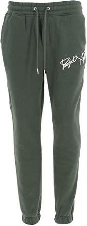 Project X Paris Bas de Jogging Basic Full Logo Broderie Vert M