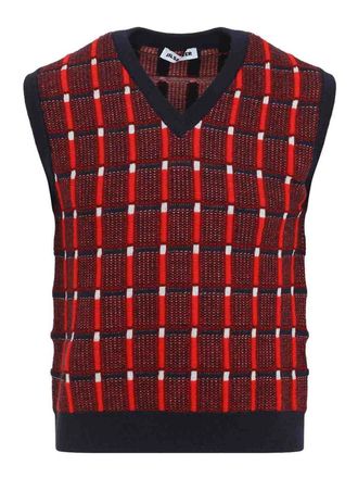 Jil Sander Gilet - Rouge