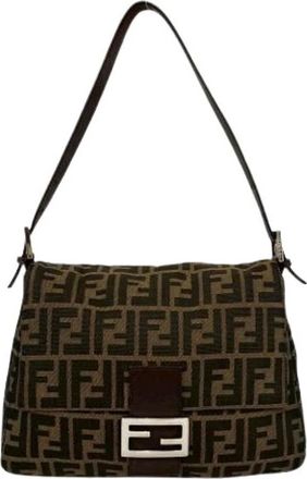 Fendi Sac bandouli&egrave;re vintage Pre-owned - Femme - Pre-owned - Brun - Taille: ONE Size