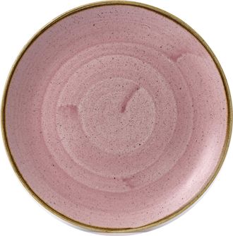 Churchill Stonecast -Coupe Plate Teller- Durchmesser: Ø26,0cm, Farbe wählbar (Petal Pink)