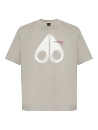 Moose Knuckles t-shirt en coton - Gris