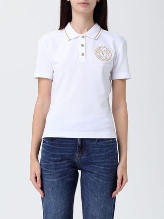 Versace Jeans Couture Polo VERSACE JEANS COUTURE Femme couleur Blanc