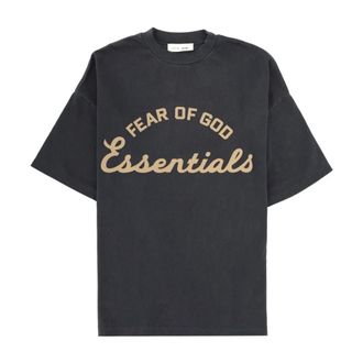 Fear of God Training 90s T-Shirt mit kurzen &Auml;rmeln - - Tops - Herren - Grau - XL