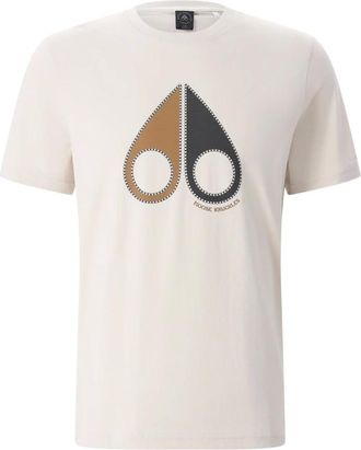 Moose Knuckles Homme, Tops, Beige, Taille: XL T-Shirt
