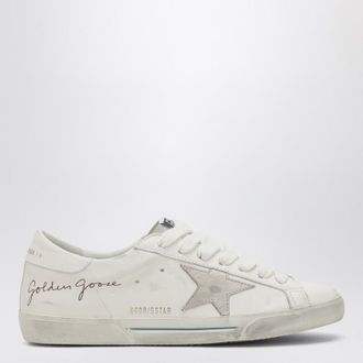 Golden Goose Super-Star white/platinum sneaker
