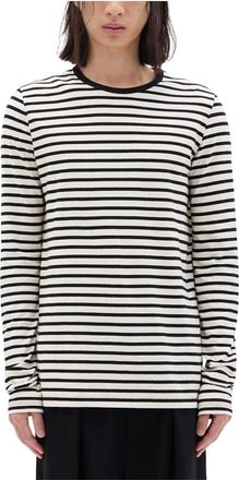 Ann Demeulemeester Homme, Tops, Noir, Taille: M T-shirt