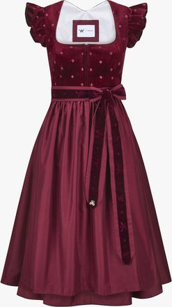 MCM x ALPENHERZ Dirndl mit abnehmbaren Fl&uuml;gel&auml;rmeln
