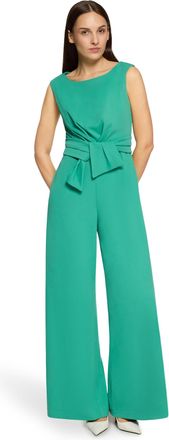Vera Mont Overall VERA MONT Damen mit weitem Bein, Damen, Gr. 34, Normalgr&ouml;&szlig;en, real gr&uuml;n, Cr&ecirc;pe, Obermaterial: 95% Polyester, 5% Elasthan; Futter: 100% Polyest