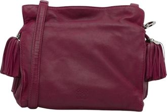Loewe Sac bandouli&egrave;re Flamenco Knot Pre-owned - Femme - Pre-owned - Rose - Taille: ONE Size