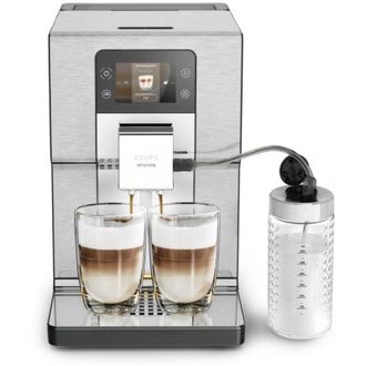 Krups Intuition Experience+ EA877D Machine &agrave; caf&eacute; combin&eacute;e enti&egrave;rement automatique de 3 litres