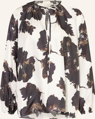 Lilienfels Lilienfels Blusenshirt Aus Seide weiss