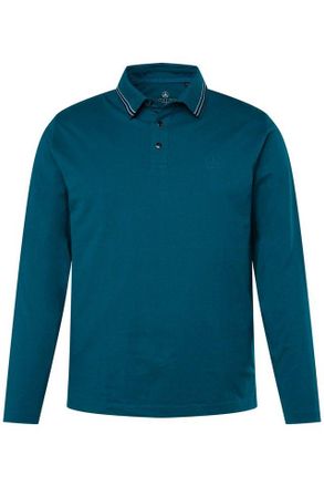 Boston Park Poloshirt Poloshirt Langarm Druckkn&ouml;pfe