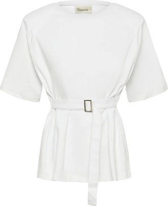 MY ESSENTIAL WARDROBE Femme, Blouses et Chemises, Blanc, Taille: 44 FR HelleMW Blouse