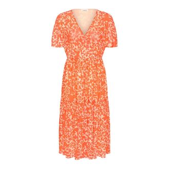 Soaked In Luxury SLAldora Kleid - - Dresses - Damen - Orange - M