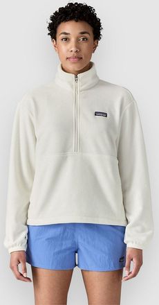 Patagonia Micro D 1/2 Half-Zip Fleece Pullover birch white