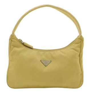 Prada Pre-owned Sac bandouli&egrave;re vintage - Femme - Pre-owned - Jaune - Taille: ONE Size
