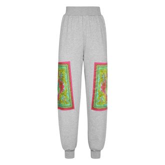 Philipp Plein Femme, Pantalons, Gris, Taille: 36 FR Jogging Pantalons New Baroque