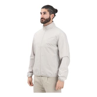 Barbour Graue Windjacke l&auml;ssiges Design - - Jackets - Herren - Grau - M