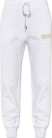 Versace Jeans Couture Femme, Pantalons, Blanc, Taille: 42 FR Pantalons