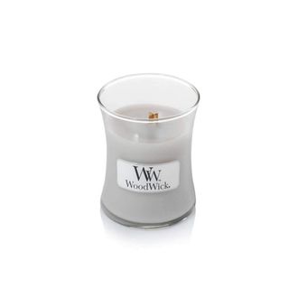 Woodwick Woodwick Warm Wolle Kleines Glas Kerze, N/Navy, 10, 4 x 9 x 8, 4 cm
