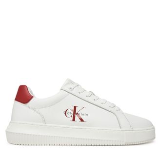 Calvin Klein Jeans Sneakers Calvin Klein Jeans Chunky Cupsole Monologo YM0YM01317 Weiß