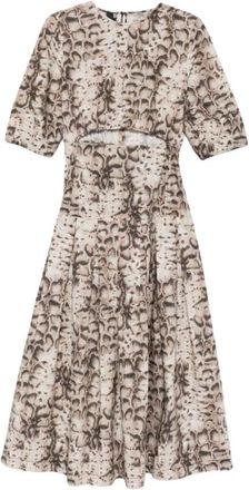 Pinko Pinko, Femme, Robes, Multicolore, Taille: 42 FR Midi Dress