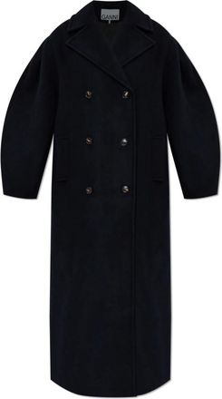 Ganni Damen, M&auml;ntel, Blau, XLGr&ouml;&szlig;e
