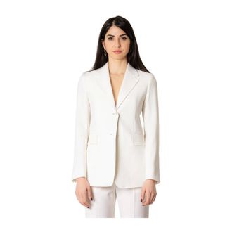 Max Mara Giacca completo - Femme - Vestes - Blanc - Taille: 42 FR