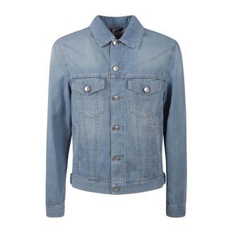 Brunello Cucinelli Homme, Vestes, Bleu, Taille: L Coupe Droite