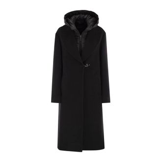 Fay Double-Front Coat - - Coats - Damen - Schwarzk - 2XS