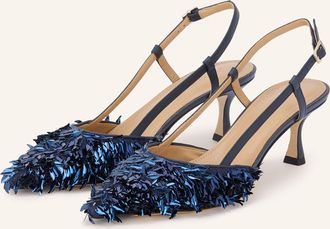 Prosperine Prosperine Slingpumps Mit Pailletten blau