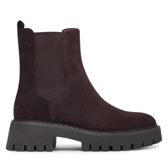 Michael Kors Klassische Stiefeletten MICHAEL Michael Kors Asher 40F5ASFE5S Dunkelbraun