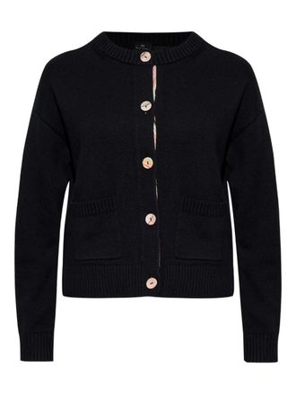 Paul Smith Cardigan mit gekn&ouml;pfter Tasche - Schwarz