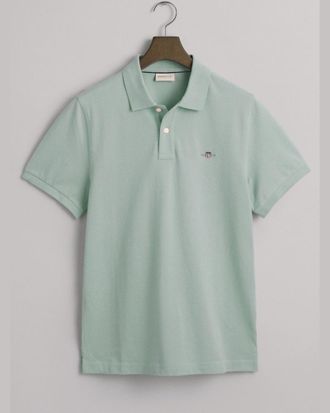 GANT Piqu&eacute;-Poloshirt mit Logo-Stickerei in