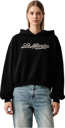 La Mania Luma Hoodie - - Sweatshirts & Hoodies - Damen - Schwarzk - M