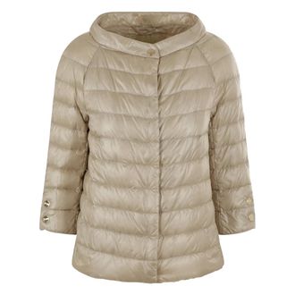 Herno Elsa Piumino - - Jackets - Damen - Beige - XL